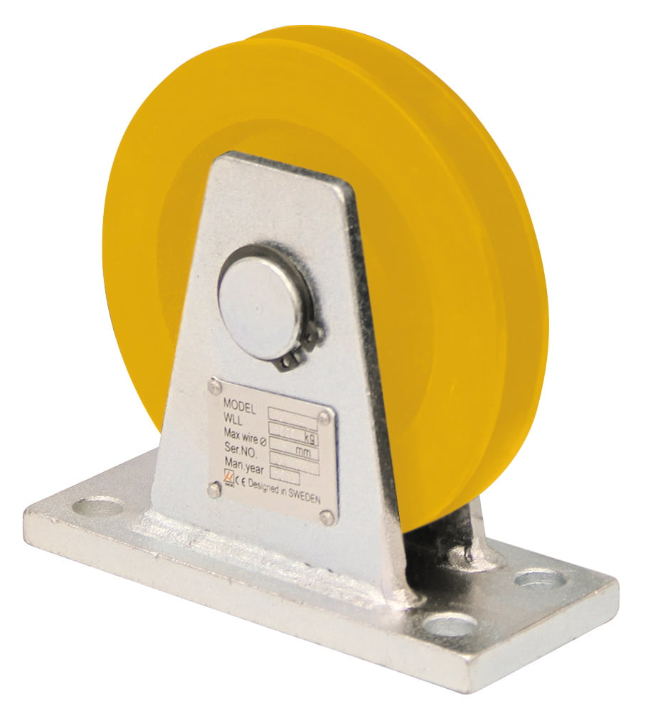 Brytblock, kullagrat, 1000 kg, D = 125 mm - Norrmark