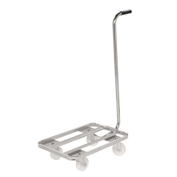 Backvagn för 8 backar 600x400mm, 150 kg, elförzinkad, broms, Kongamek ...